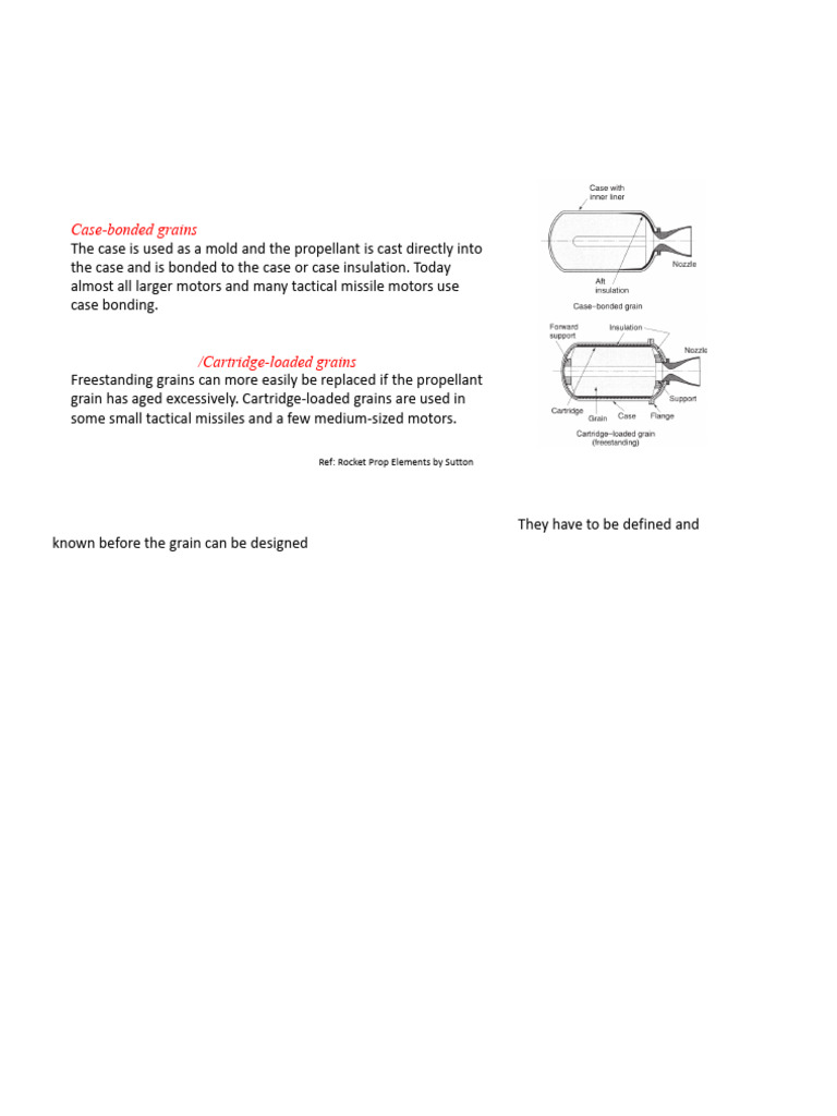 Grain Configuration Intro | PDF | Rocket Propellant | Rocket