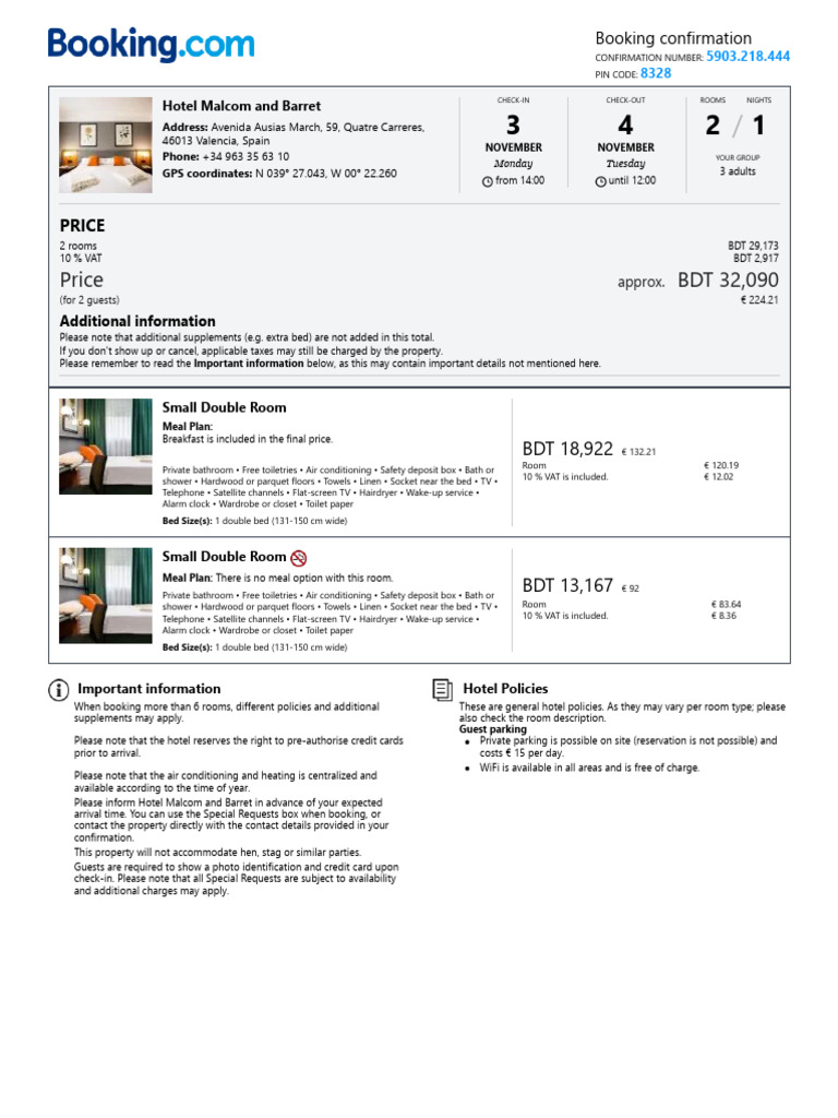 Confirmation 003 | PDF