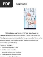 Essential Bandaging Techniques Guide | PDF
