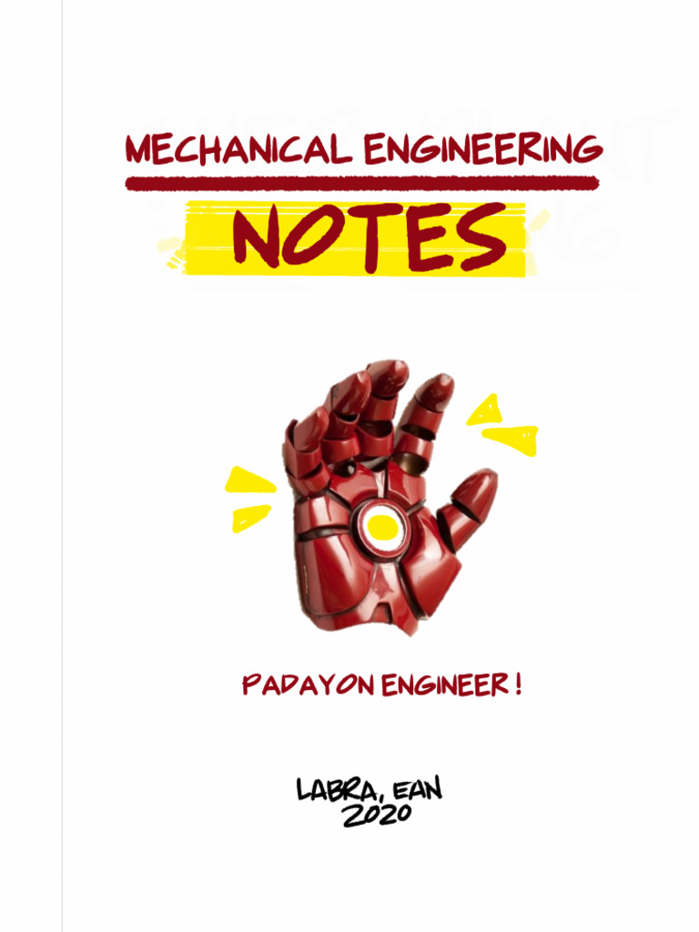 Me Notes Final | PDF
