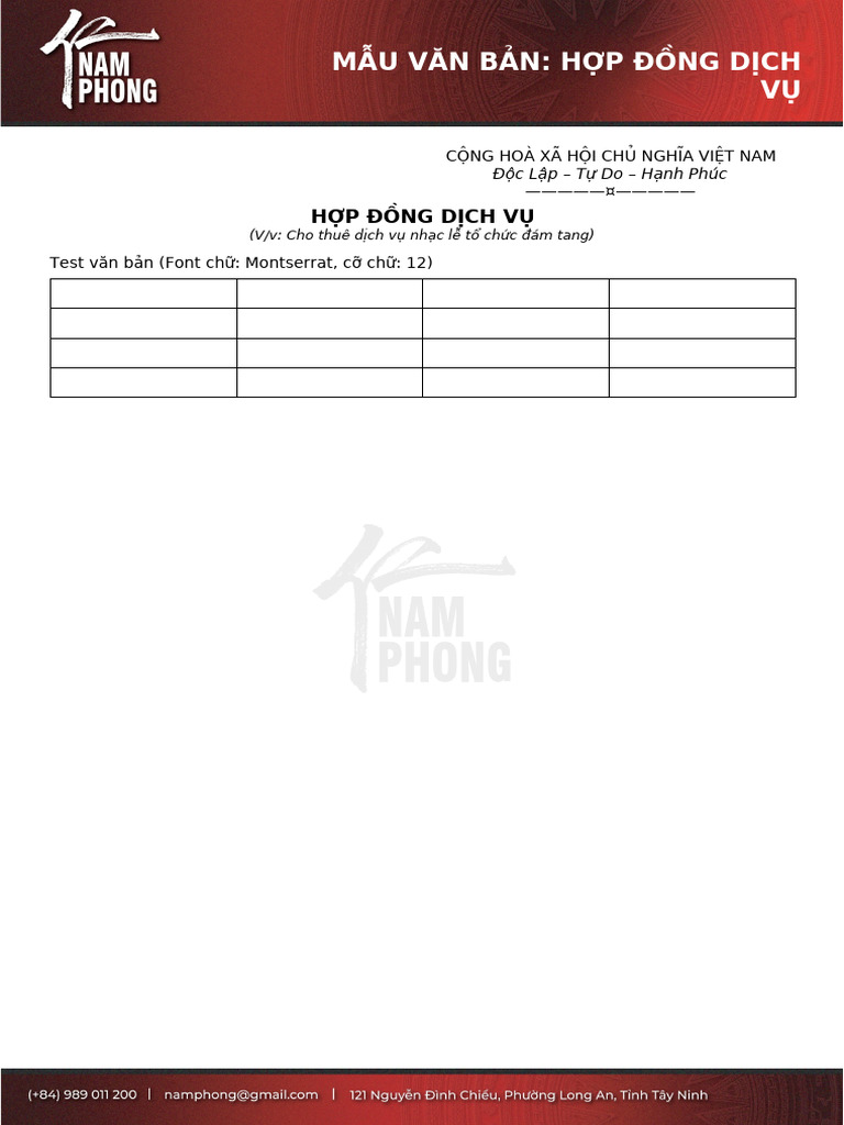(A3) Namphong Form Word | PDF