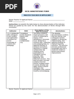 PPST Indicators 2025-2026 | PDF | Learning | Educational Assessment