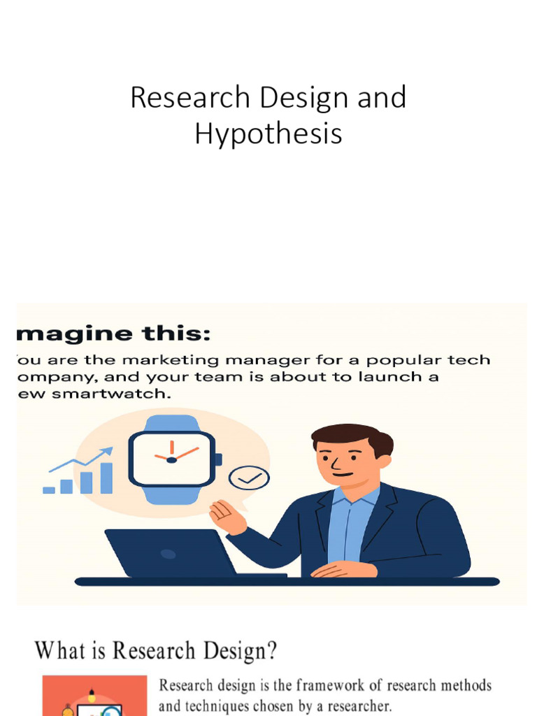 3 Research Design and Hypothesis 1 | PDF | Hypothesis | Consumer Behaviour