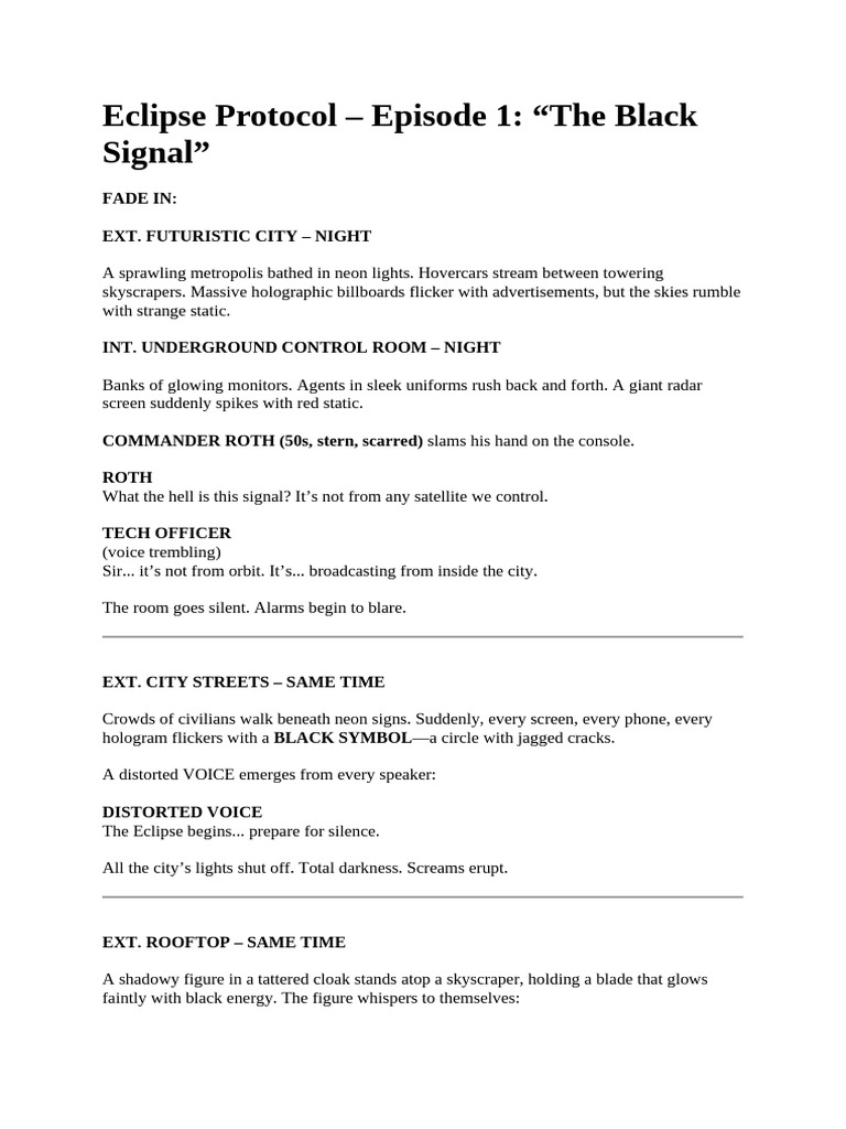 Eclipse Protocol | PDF