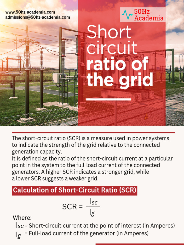 Understanding Short-Circuit Ratio (SCR) | PDF | Electric Power ...