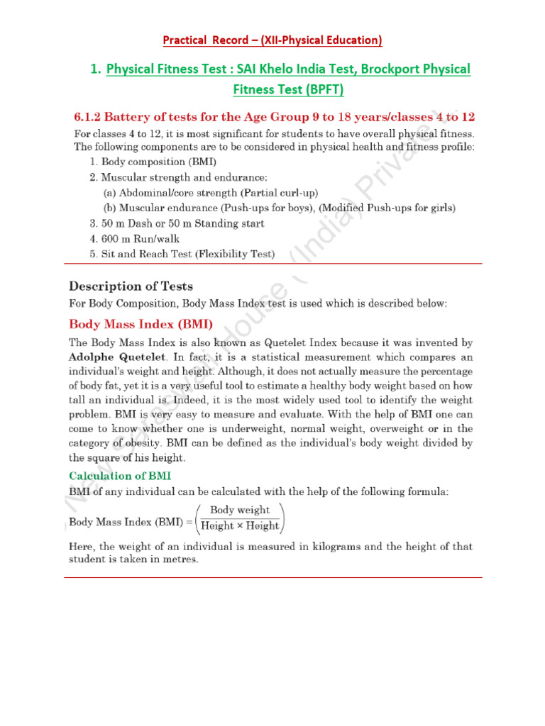 Physical Education Practical Record Guide | PDF | Volleyball | Team Sports