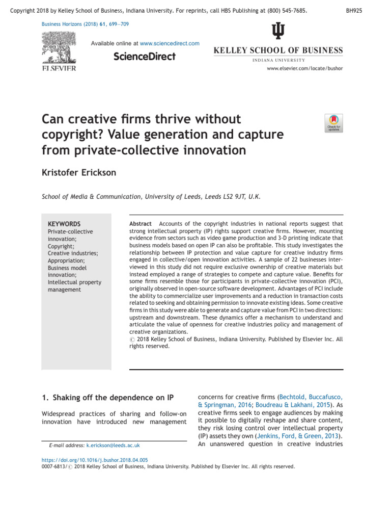 Creative Firms | PDF | Copyright | Intellectual Property