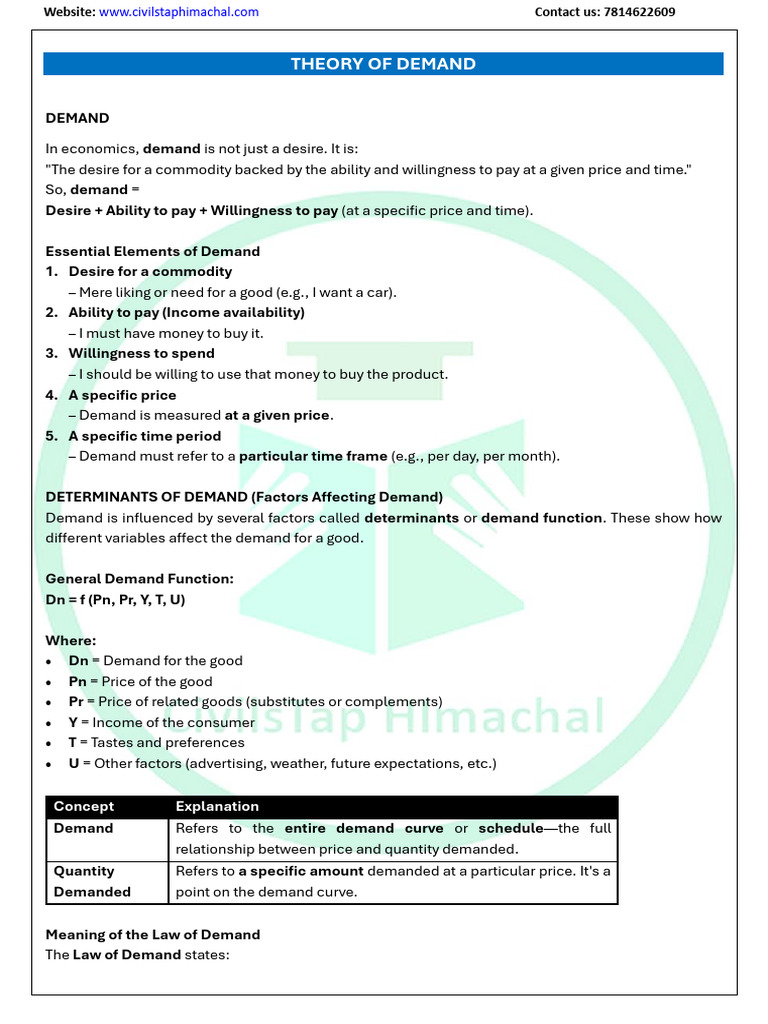 Chapter 2 | PDF | Demand | Demand Curve