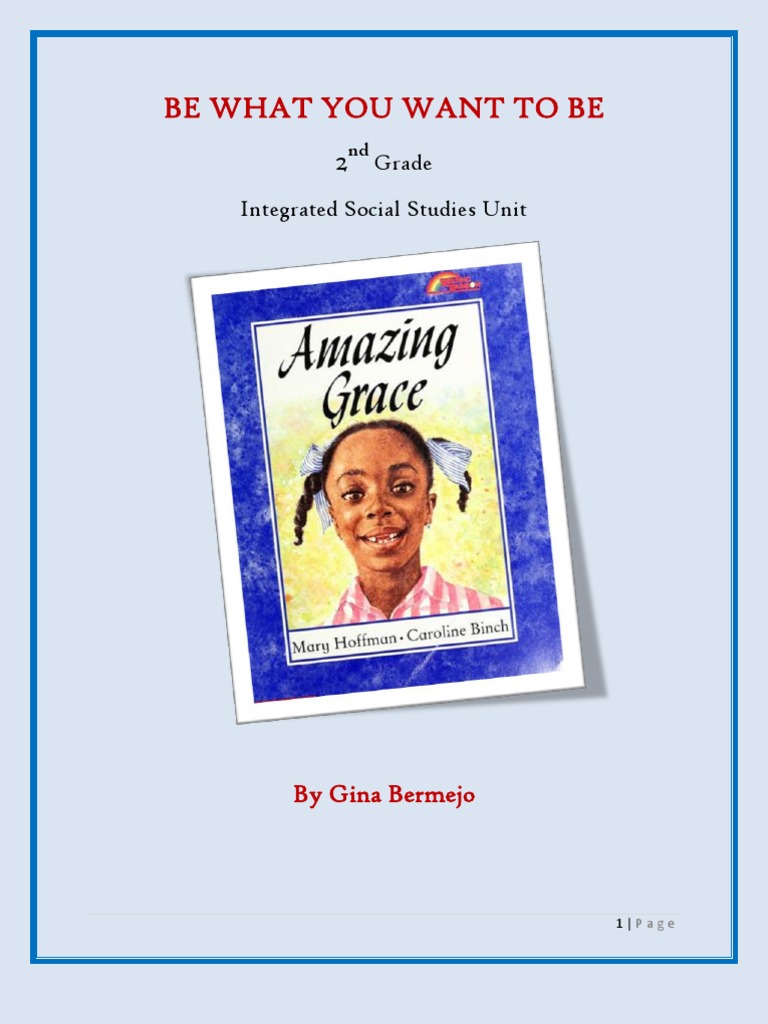 Amazing Grace: A Teaching Unit Guide | PDF | Educational Assessment ...