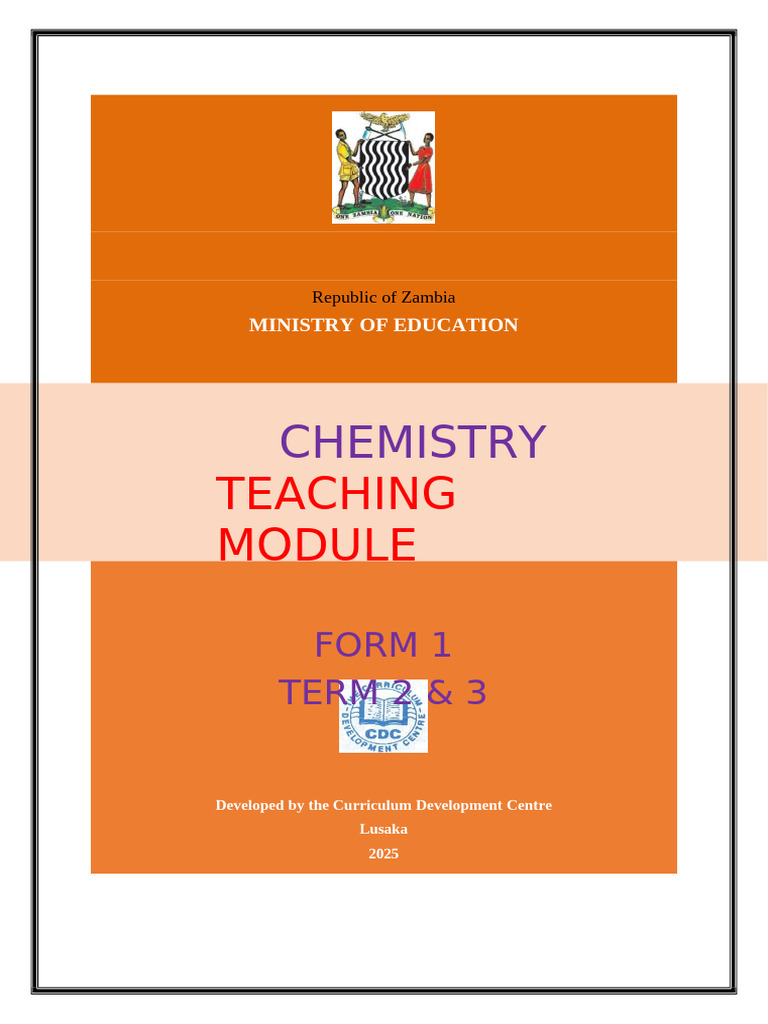 Chemistry Term 2 and 3 Module | PDF | Mixture | Learning