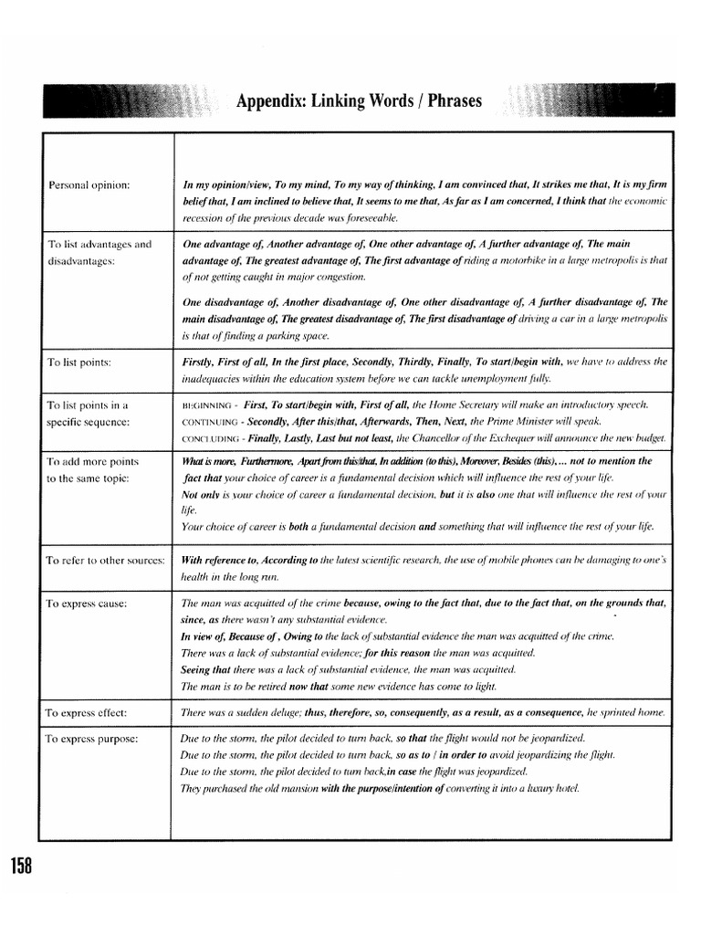 Linking Words | PDF