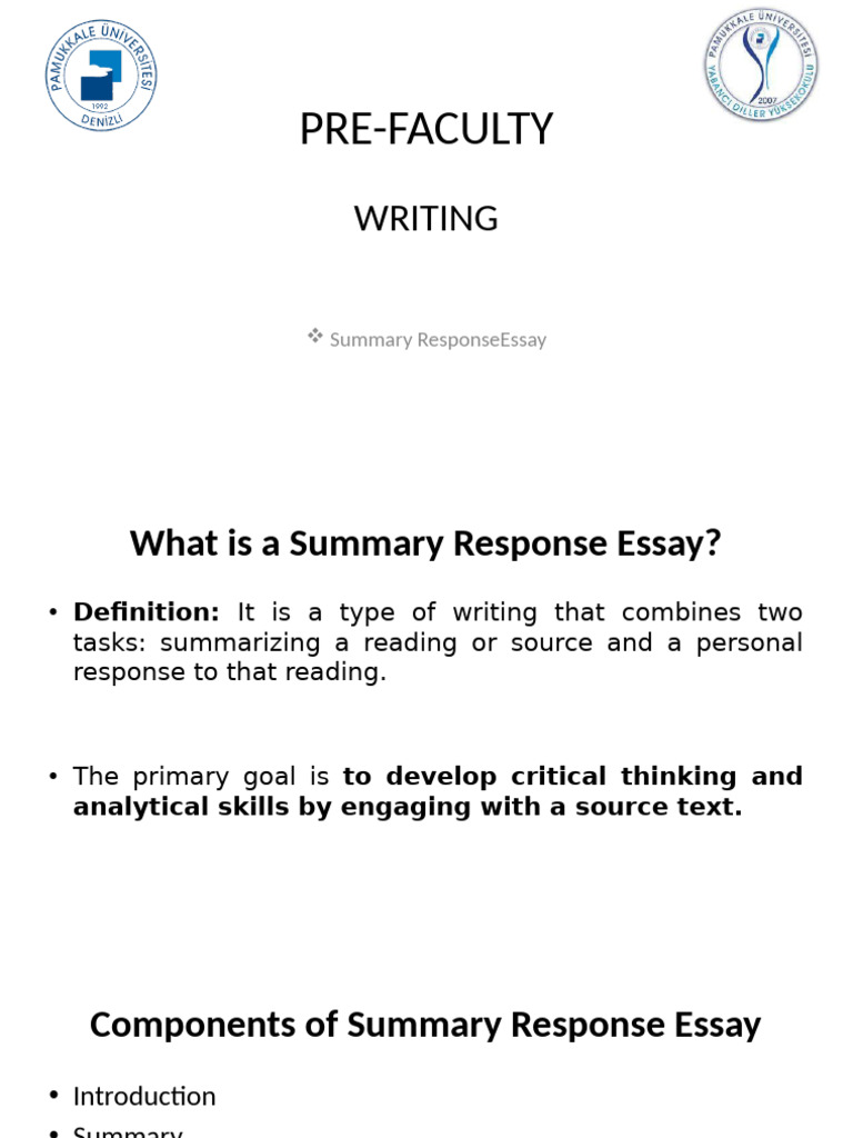 Summary Response Essay | PDF | Learning | Popular Culture & Media Studies