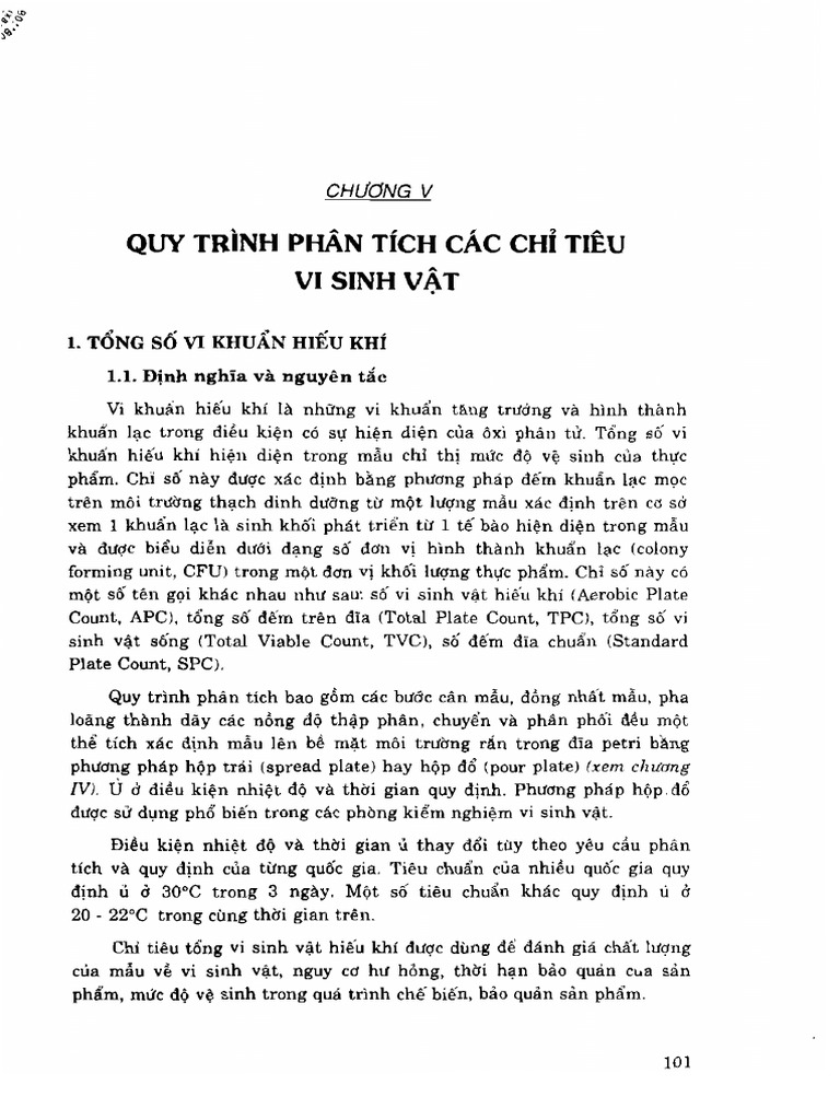 Phuong Phap Phan Tich Vi Sinh Vat Trong Nuoc Thuc Pham Va Mi Pham 2 8236 | PDF