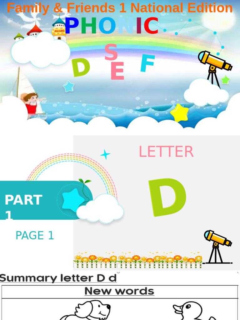 Grade 1 FAFN Phonics D F | PDF