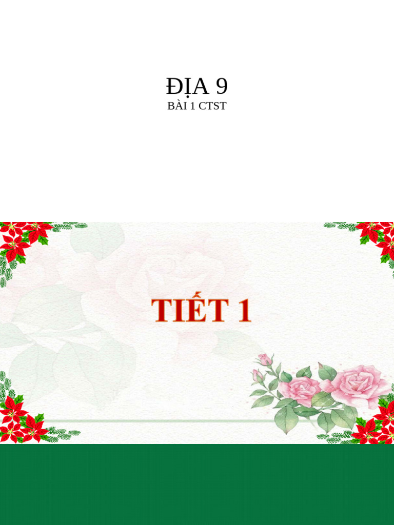 Bai 1 Sach CTST | PDF