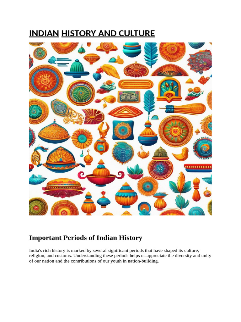Indian History and Culture | PDF