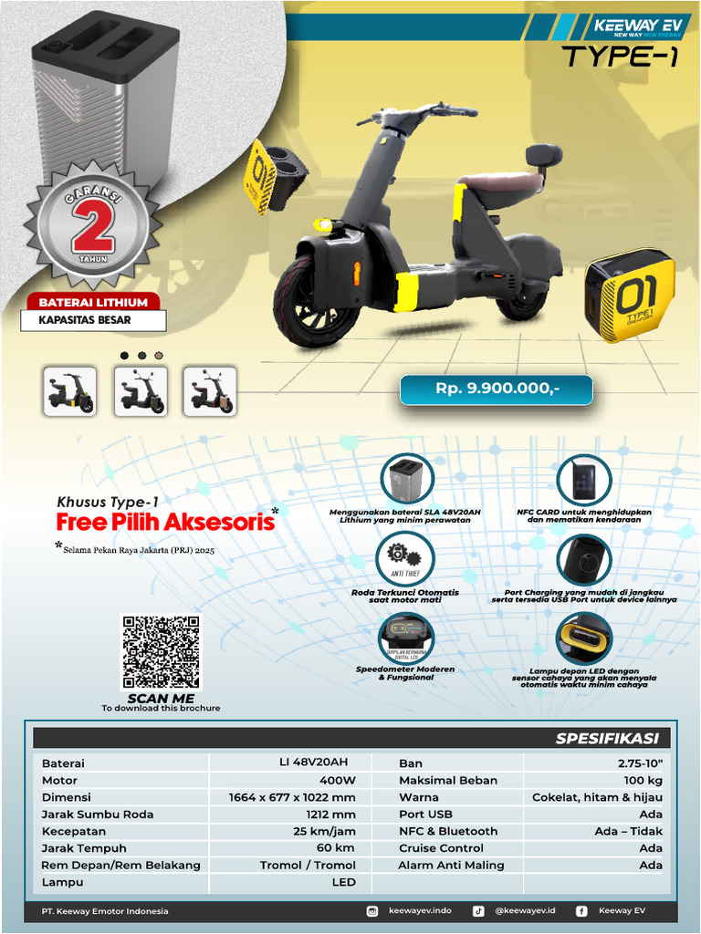 Brochure Keeway Ev | PDF