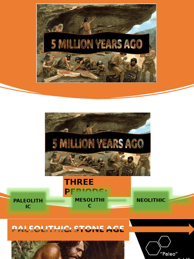 STS21 Lesson 1 Pre-History | PDF | Paleolithic | Stone Age