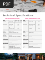 Aluminium Window Frame Specifications | PDF | Window | Glass ...