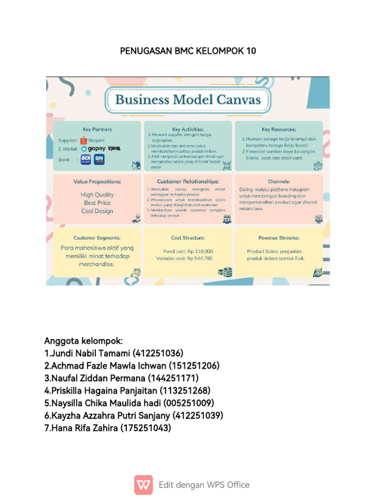 BMC Kelompok 10 | PDF