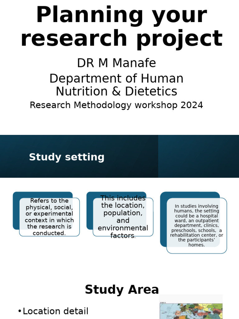 Research Project Planning Guide | PDF | Sampling (Statistics) | Sample ...
