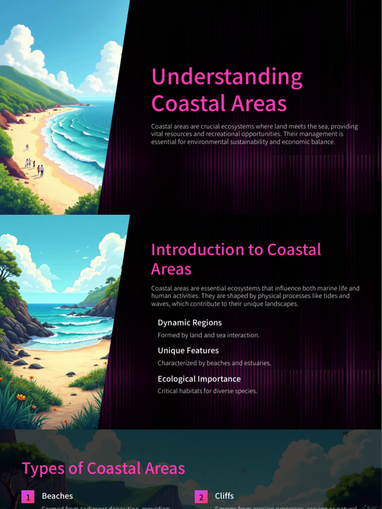 Understanding Coastal Areas Presentation For Free For All | PDF | Coast ...