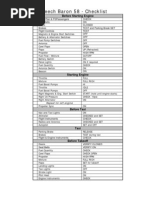 Boeing 737 200 Checklist | PDF | Technology & Engineering