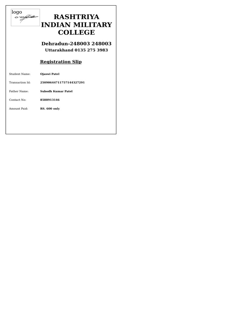 FormSlip Ojaswi 1757144496940 | PDF