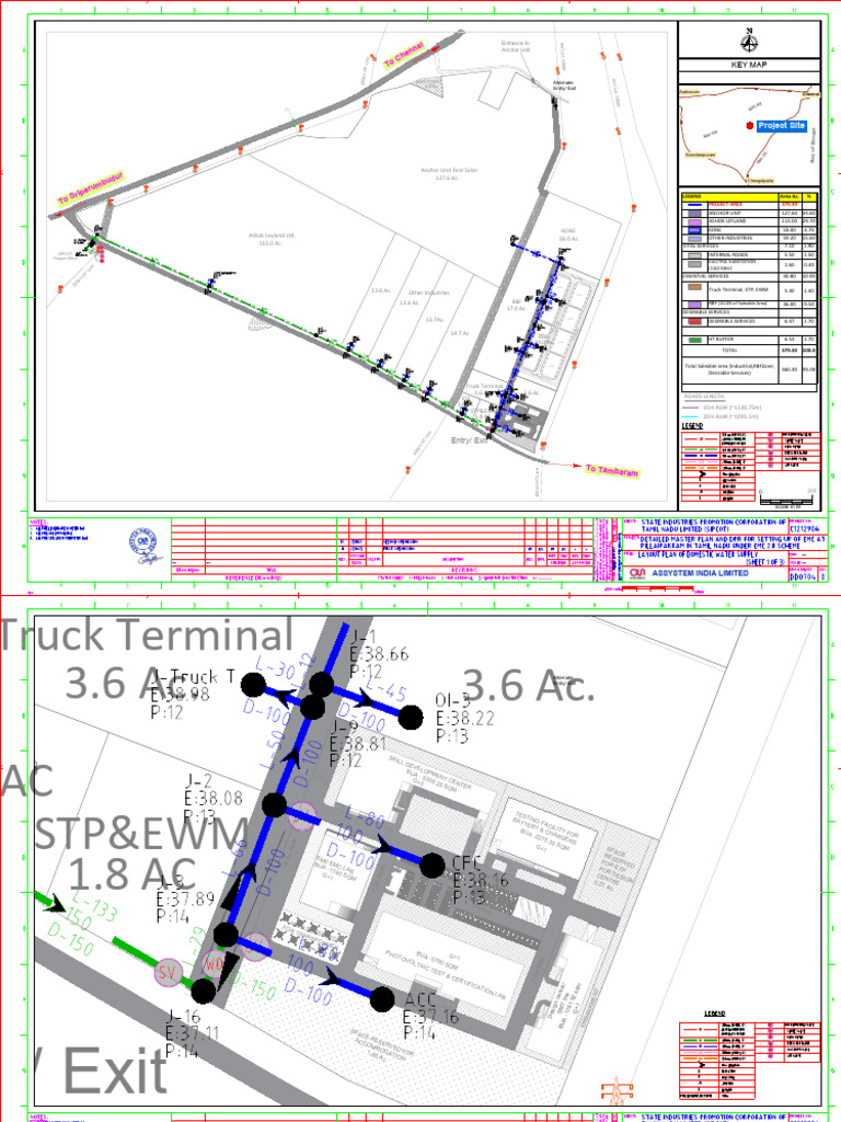 Water Layout EMC P | PDF