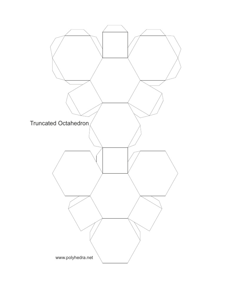 Truncated Octahedron - CDR | PDF