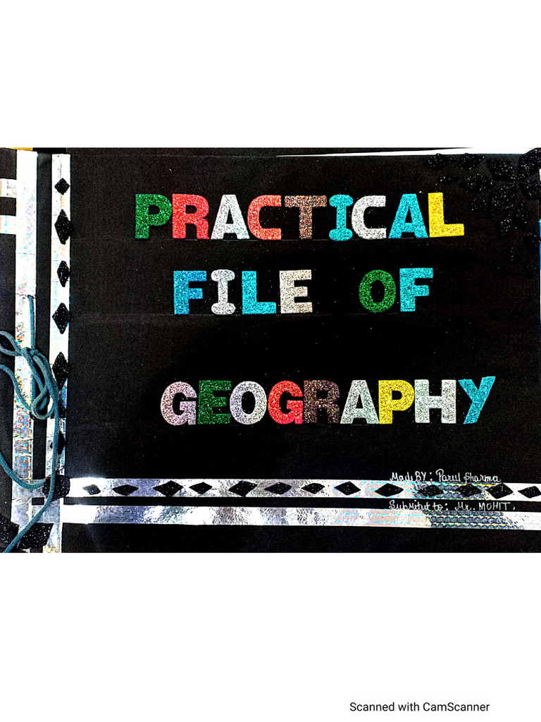 11 Geog Practical Work | PDF