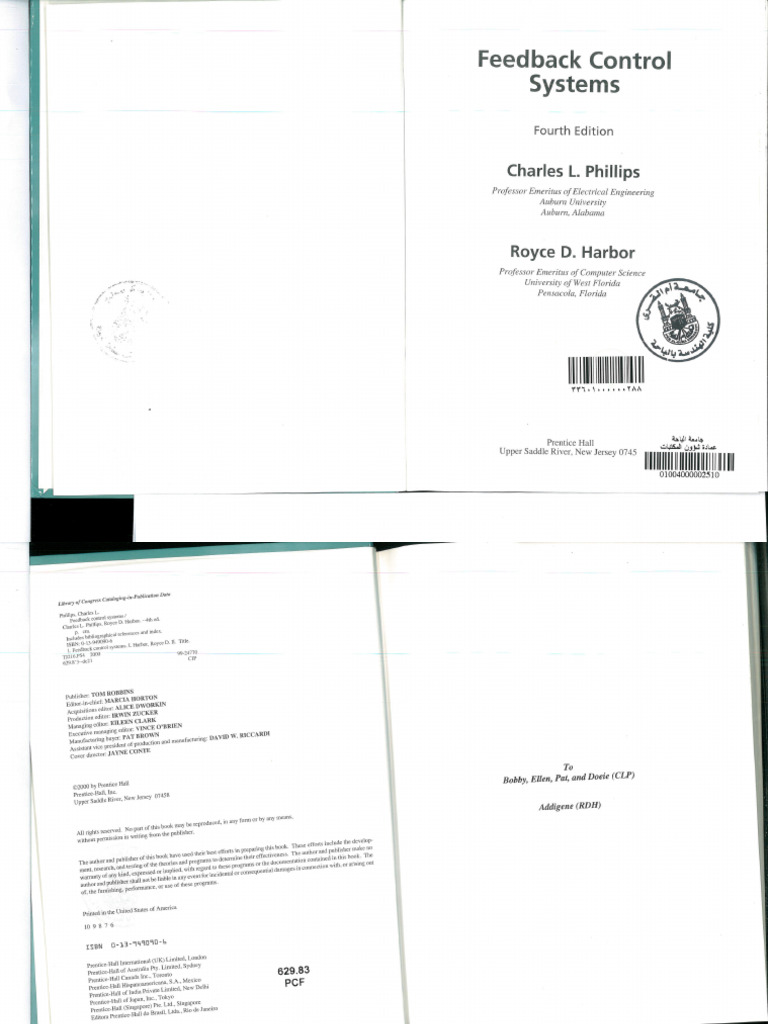 Feedback Control Systems | PDF