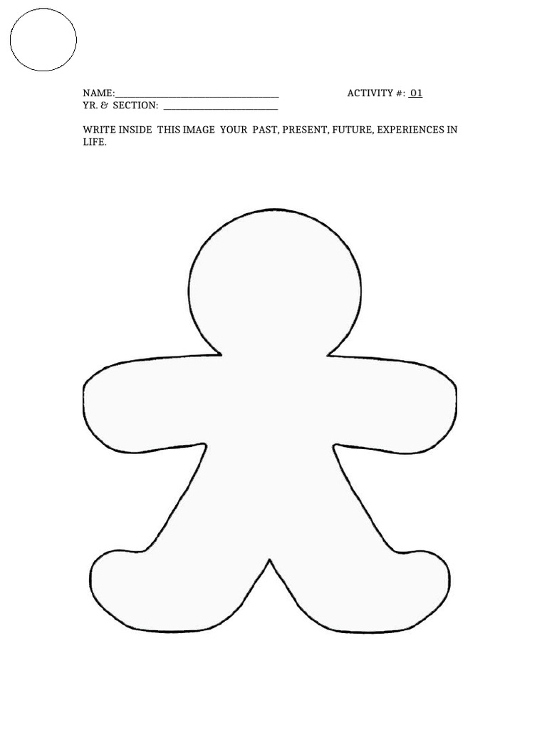 Introduction To Humanity Human Outline | PDF