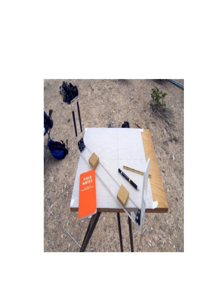 Plane Table Surveying Techniques Guide | PDF | Surveying | Compass