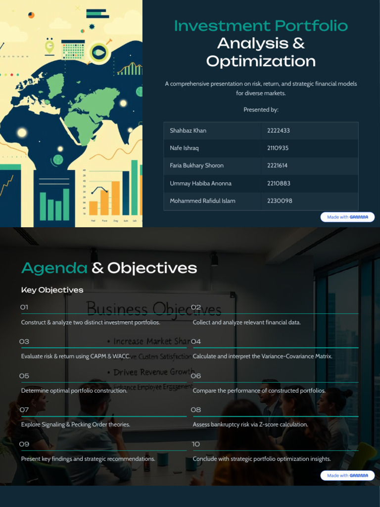 Investment Portfolio Performance Analysis | PDF | Financial Risk | Beta ...