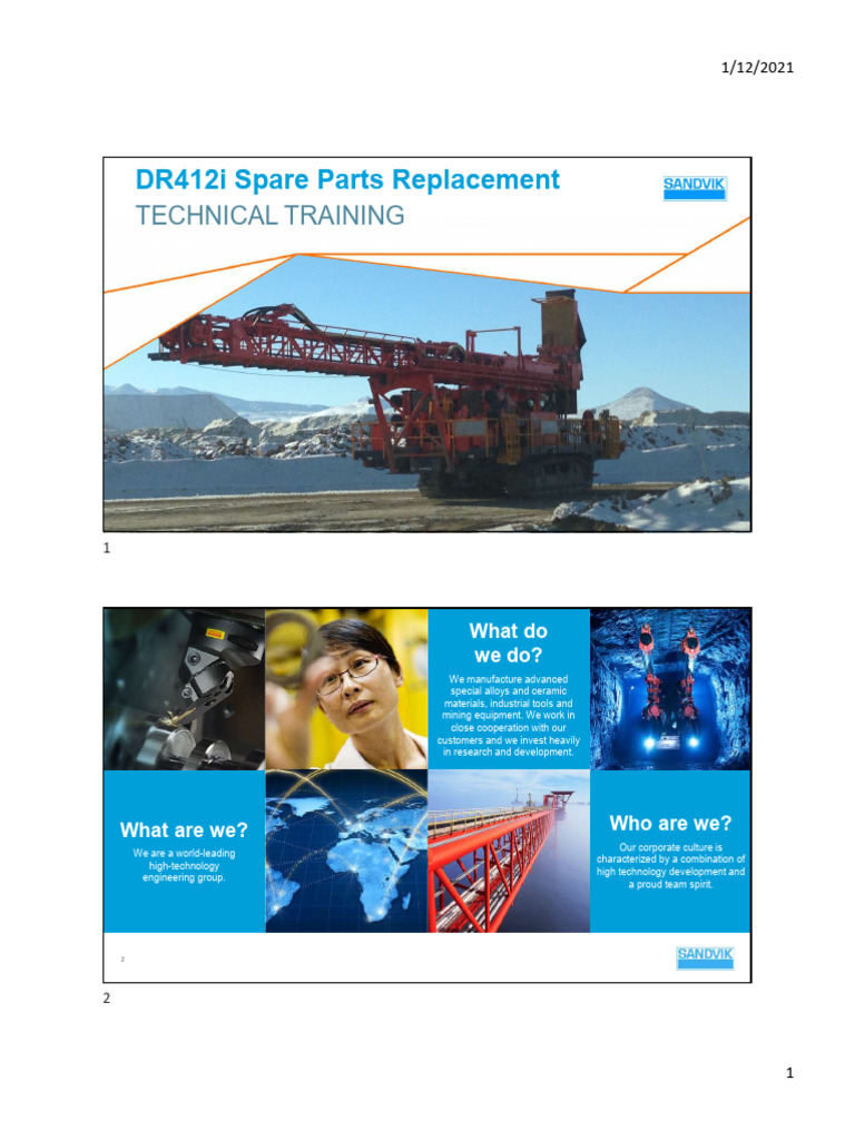 Dr412i Spare Parts Replacement | PDF | Graphical User Interfaces | Computing