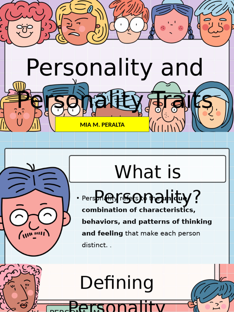 Personality and Personality Traits | PDF | Behavioural Sciences | Emotions