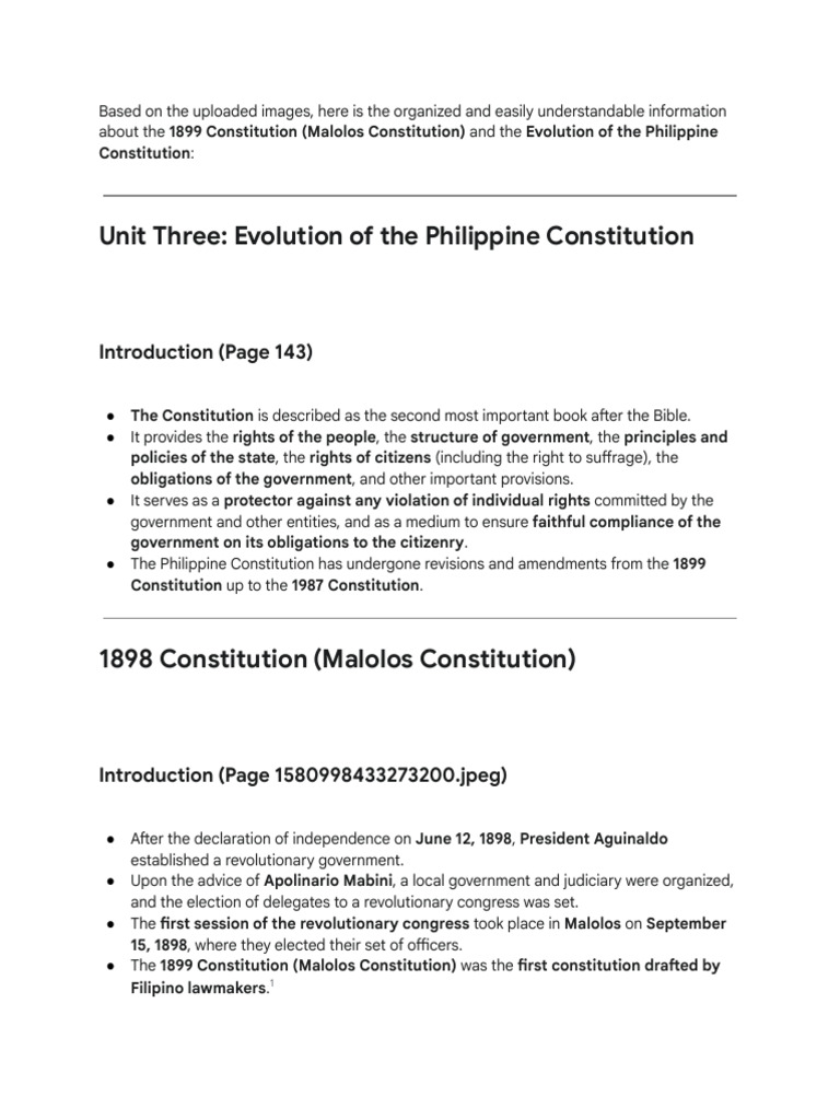 Evolution of The Constitution. | PDF | Presidents Of The United States ...