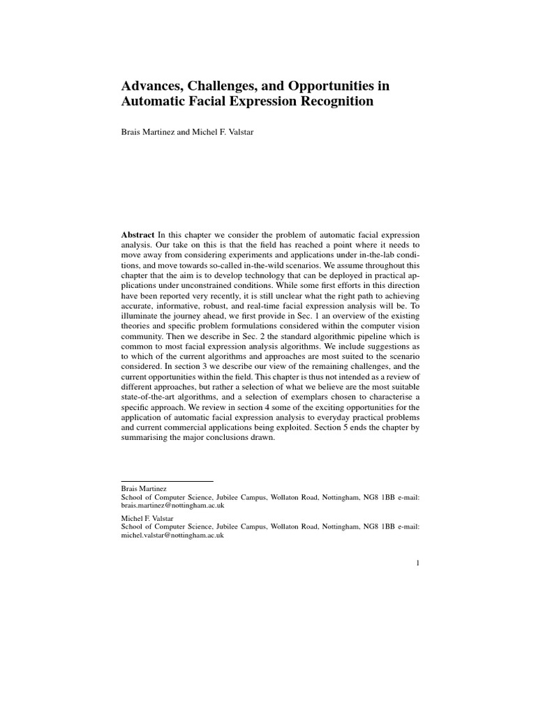 2015bookchap - Advances, Challenges and Opportunities in Automatic ...
