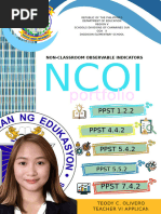 PPST COIs and NCOIs Matrix | PDF | Behavior Modification | Human ...