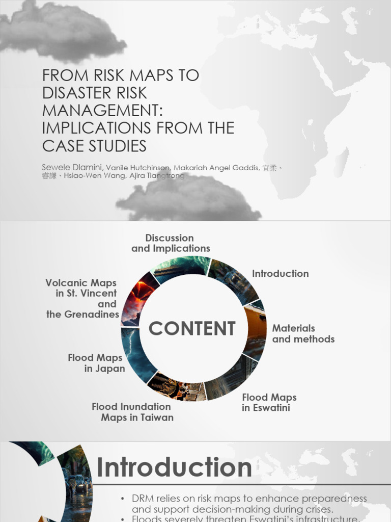 From Risk Maps To Disaster Risk Management | PDF | Flood | Emergency ...