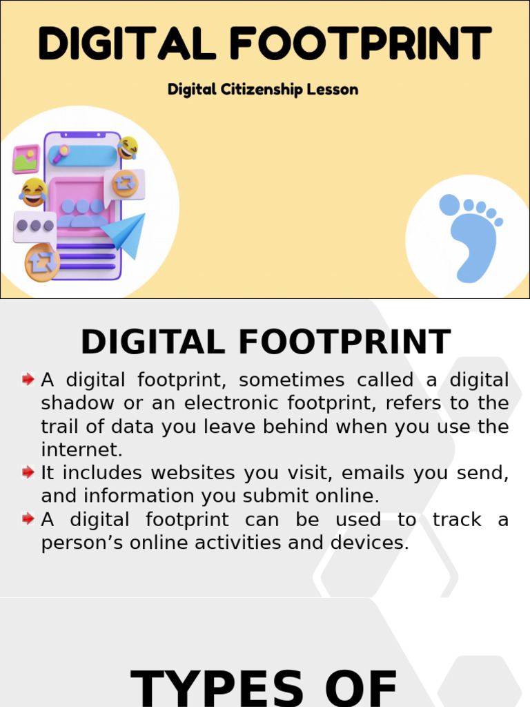 Understanding Your Digital Footprint | PDF
