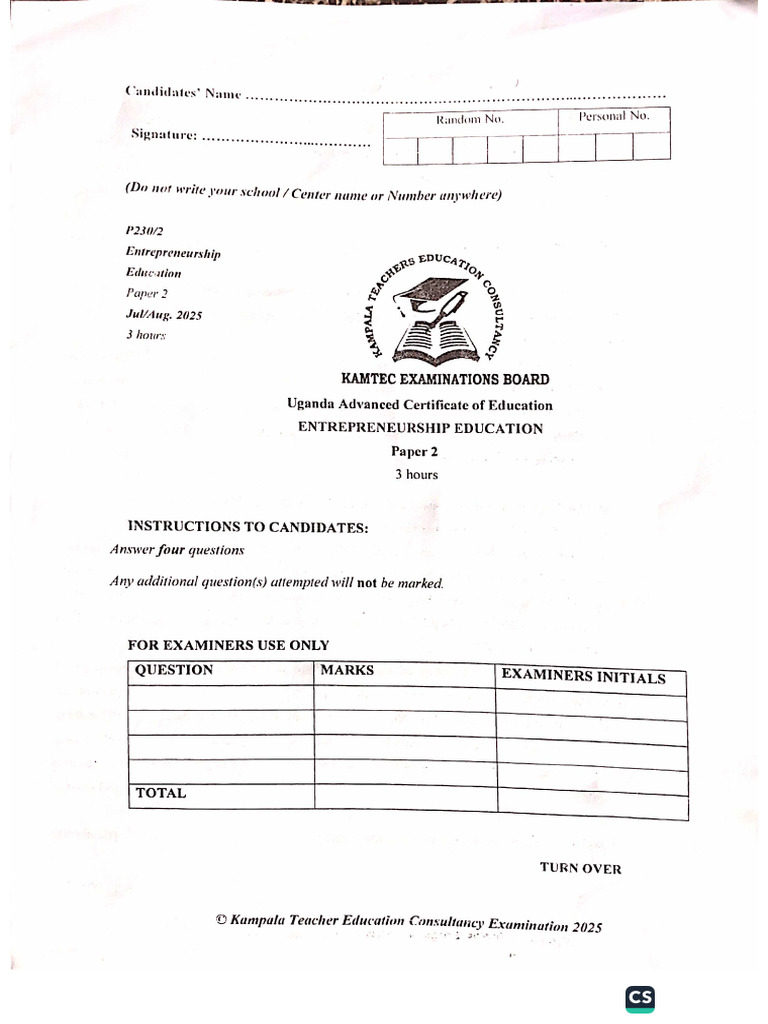 Ent 2 | PDF