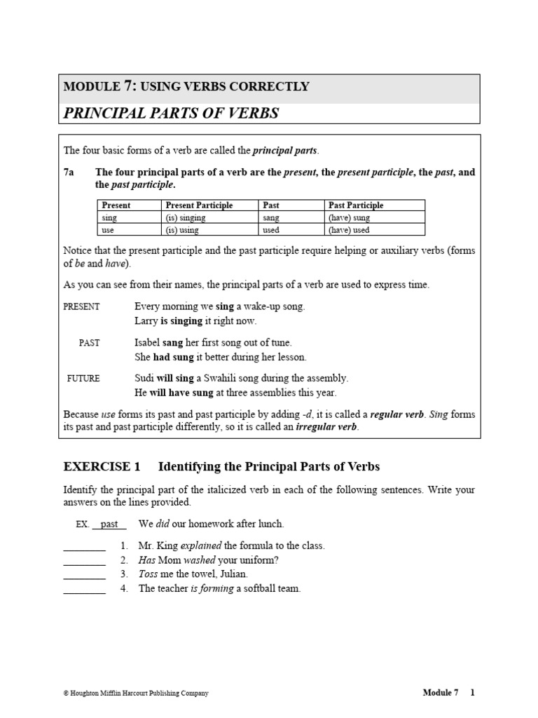 Mastering Verb Forms and Usage | PDF | Grammatical Tense | Esther