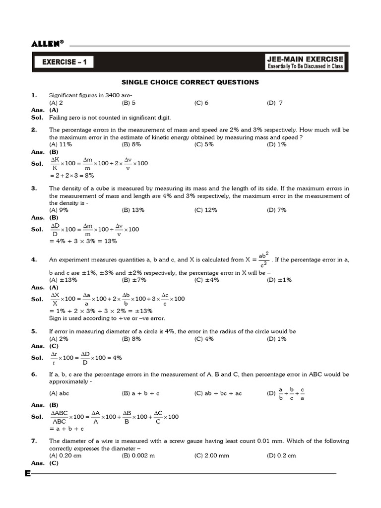 Original | PDF | Significant Figures | Physics