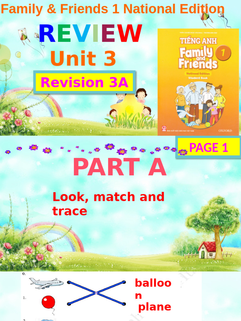 Grade 1 Review Unit 3A B | PDF