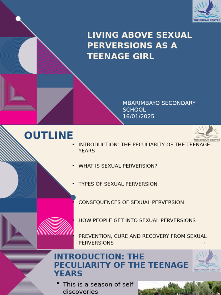 Living Above Sexual Perversions As A Teenage Girl | PDF