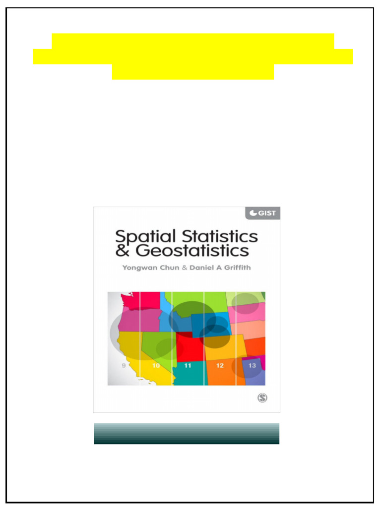 Spatial Statistics and Geostatistics Theory and Applications for ...