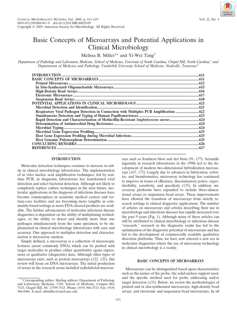 5.basic Concepts of Microarrays | PDF | Dna Microarray | Dna Sequencing