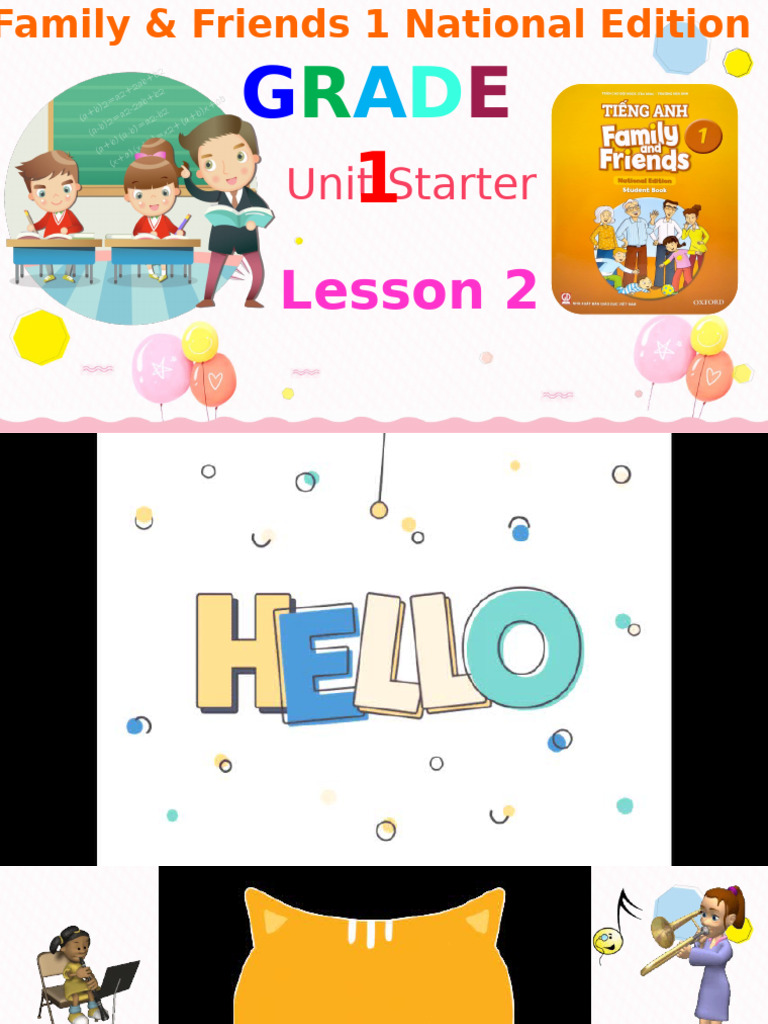 Family & Friends 1: Lesson 2 Activities | PDF